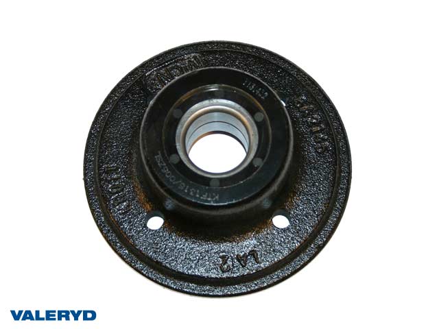 Hjulnav Knott 750kg 4x100, 34mm kompaktlager — Valeryd