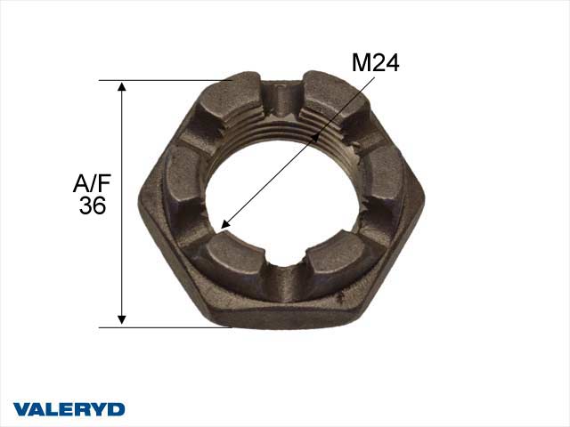 Kronmutter M24x2,0 — Valeryd